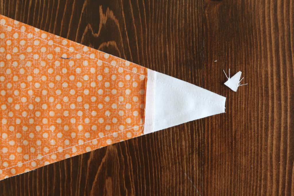 CANDY CORN BUNTING TUTORIAL - A Fresh-Squeezed Life