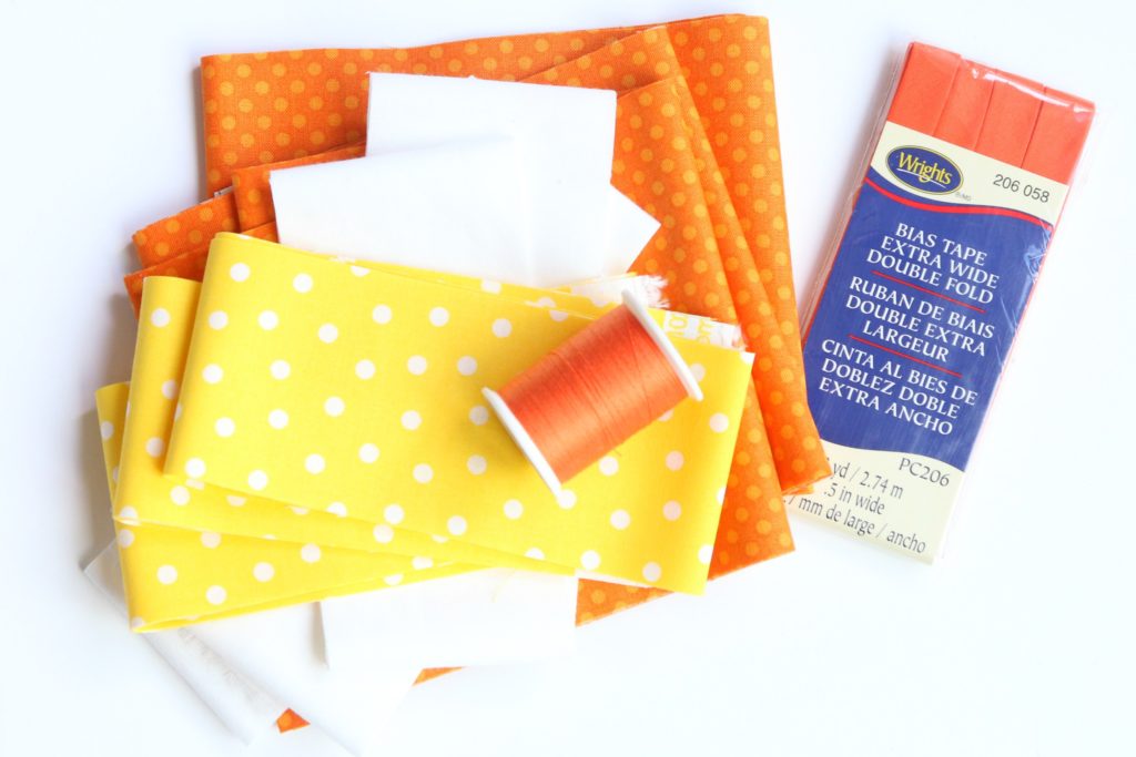 CANDY CORN BUNTING TUTORIAL - A Fresh-Squeezed Life