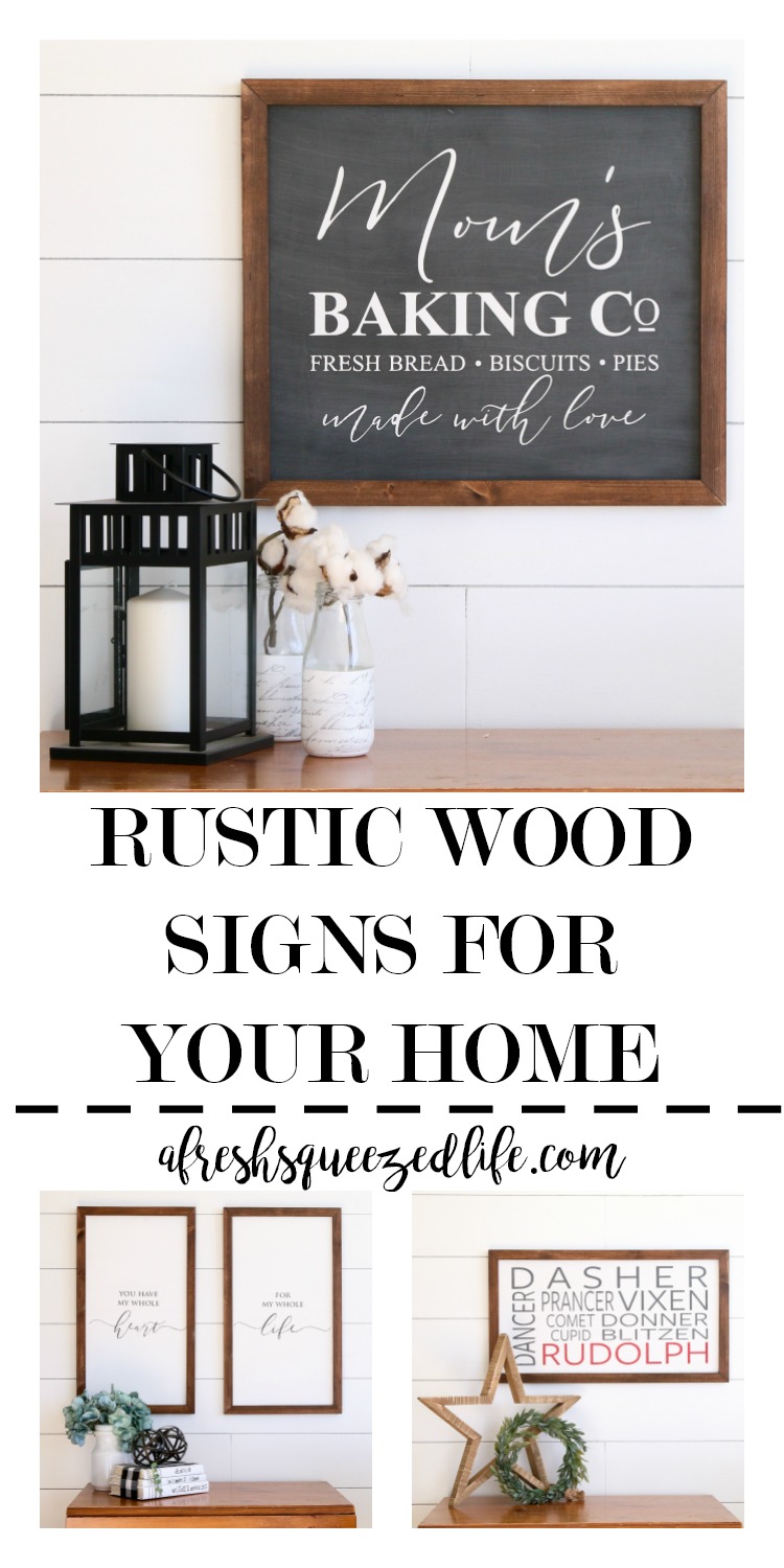 A NEW BATCH OF WOOD SIGNS ON ETSY - A Fresh-Squeezed Life